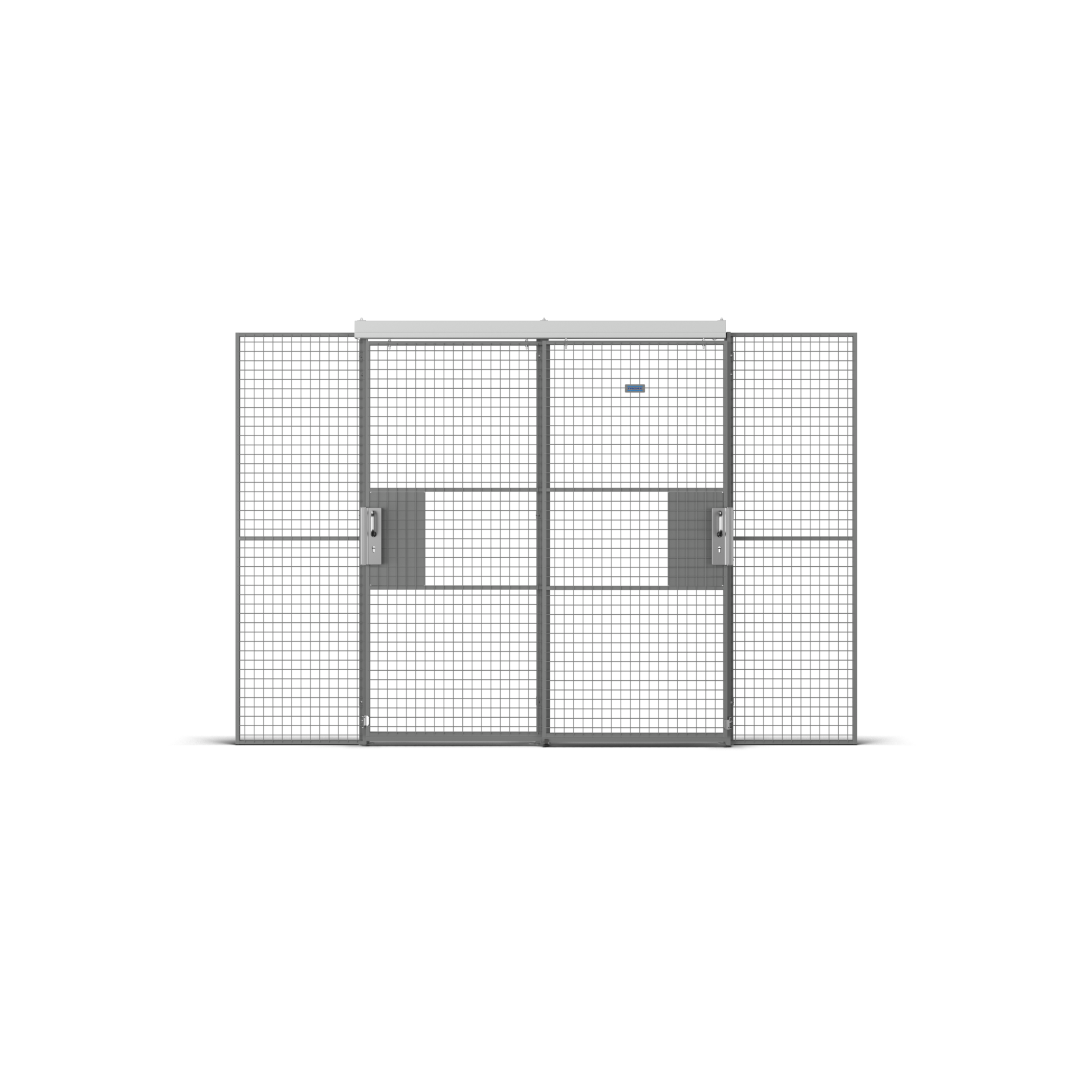 Double Sliding Door in double rail - Troax