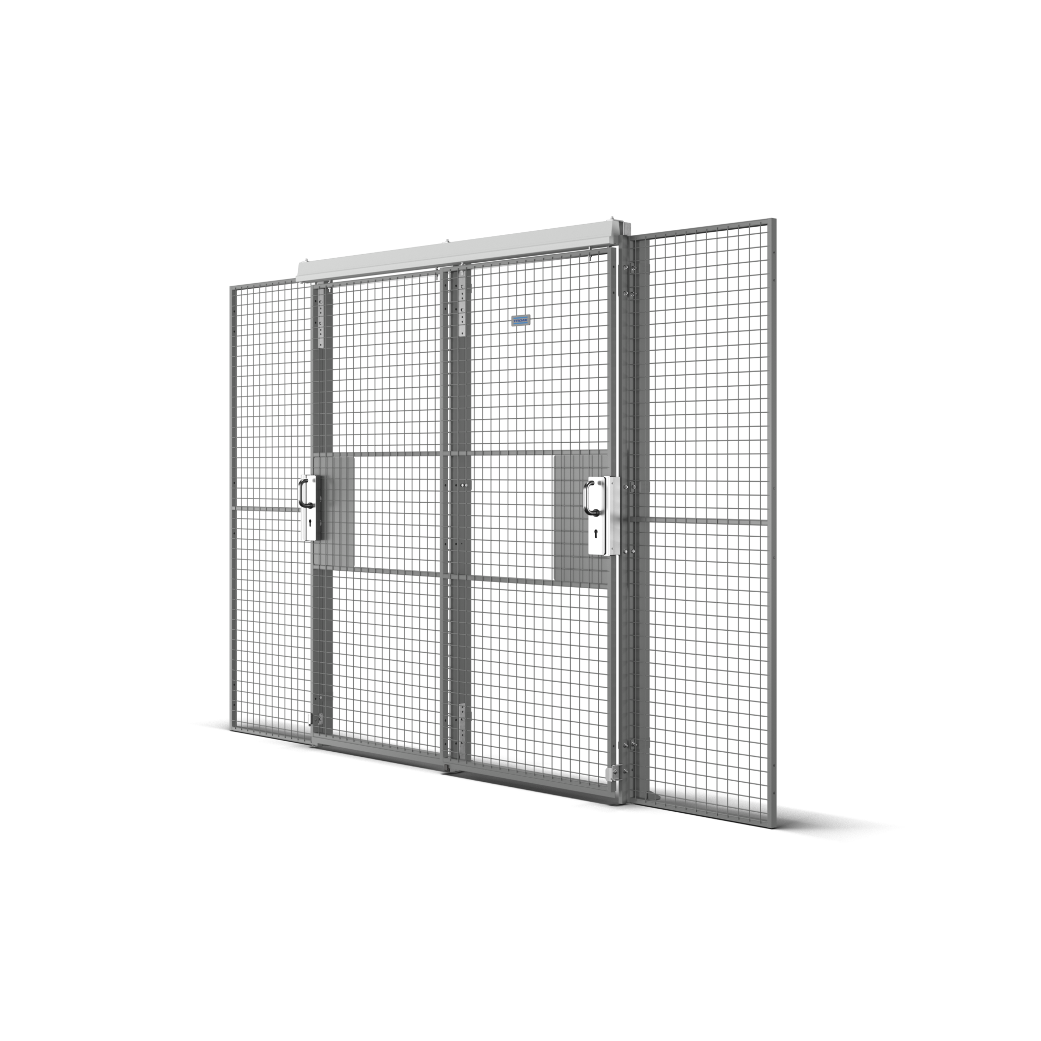 Double Sliding Door in double rail - Troax