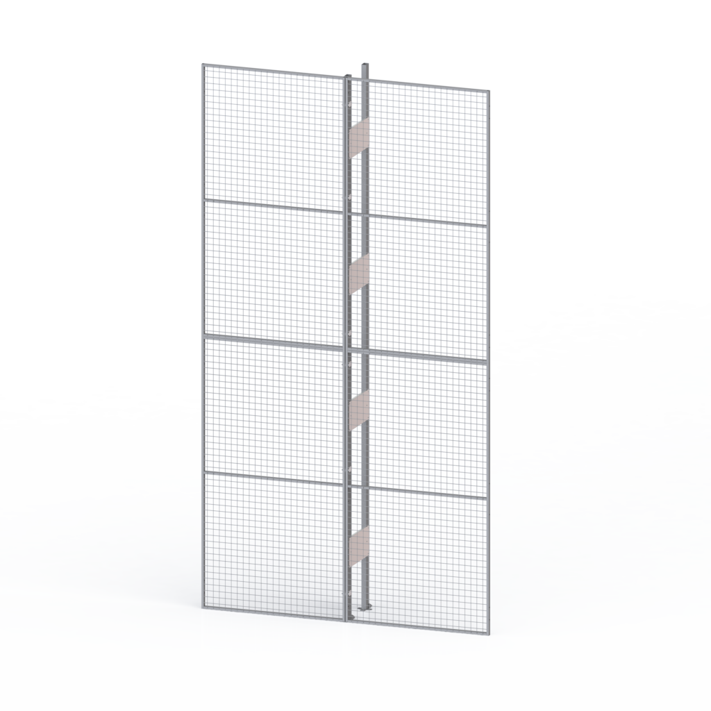 Bracket double post - Troax