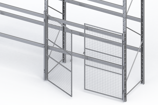 Door on Pallet Racks - Troax