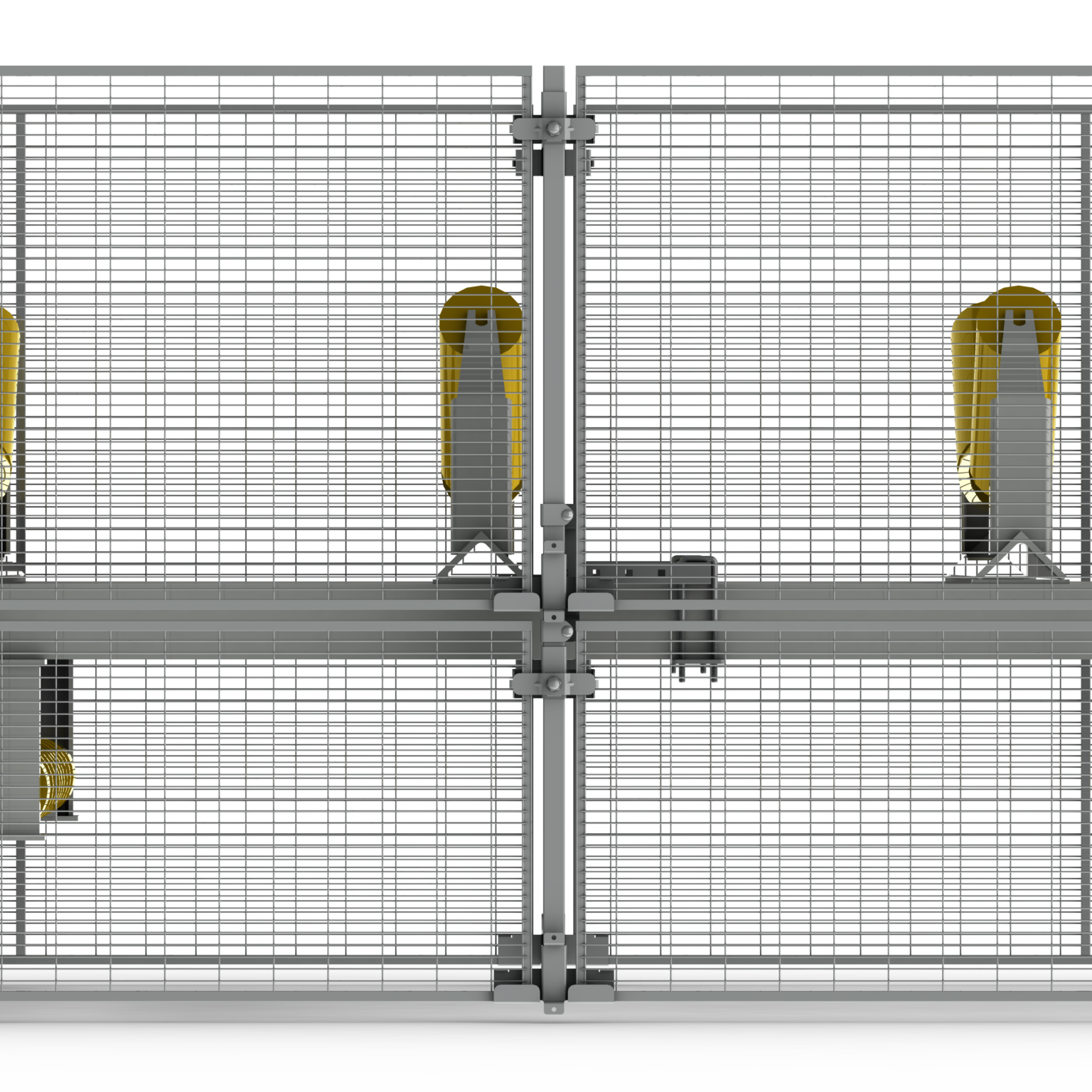 Mesh Panel fixings - Troax