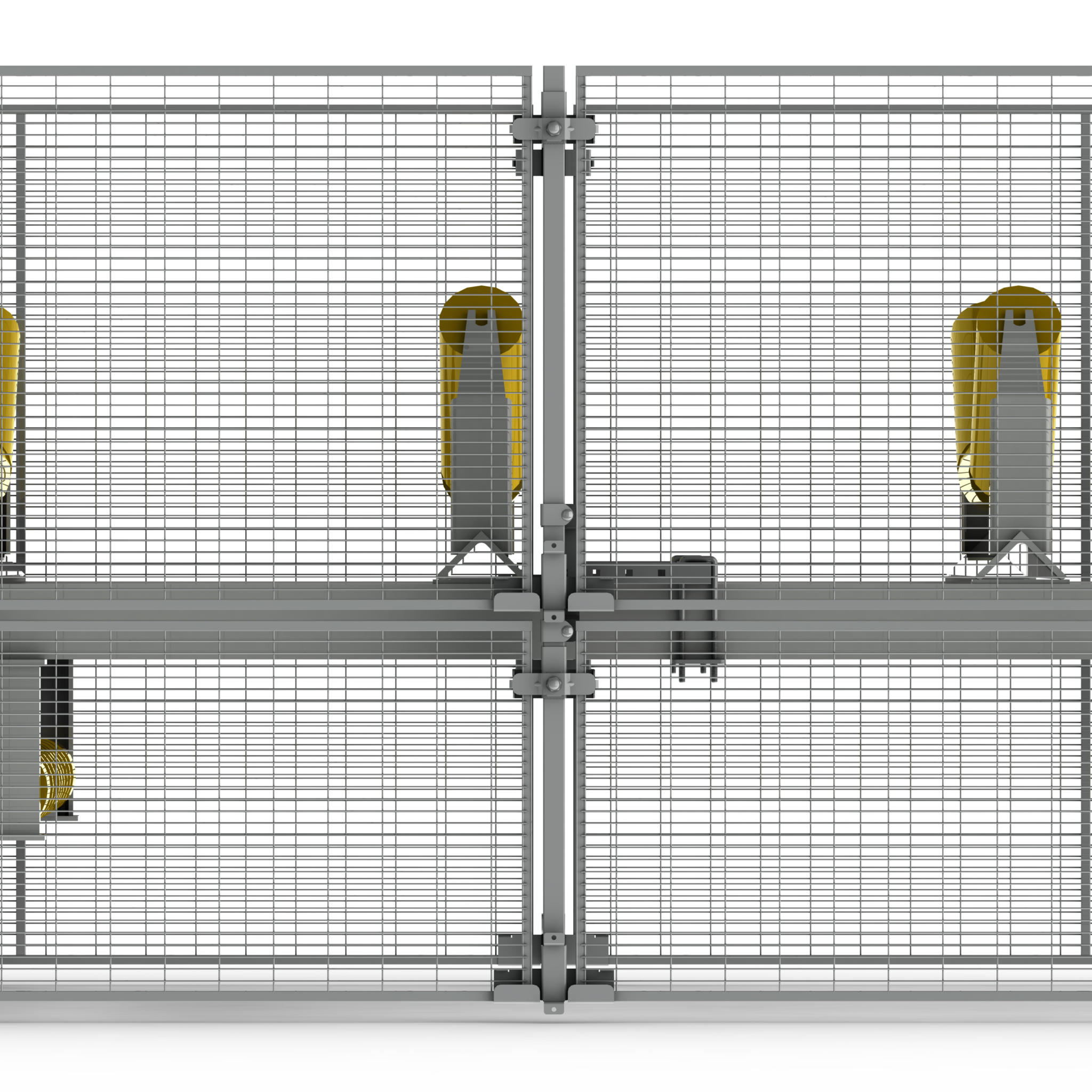 Mesh Panel fixings - Troax