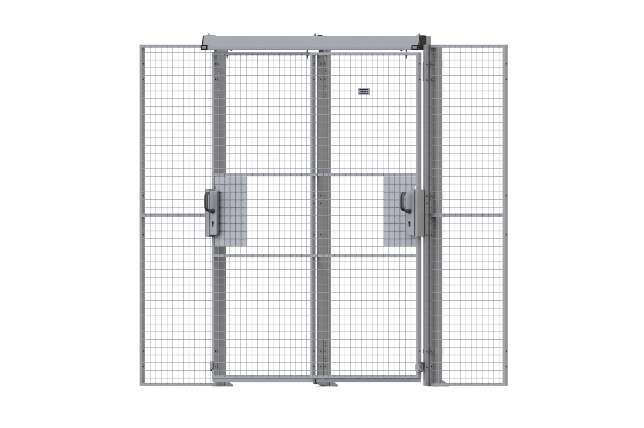Double Sliding Door in double rail - Troax
