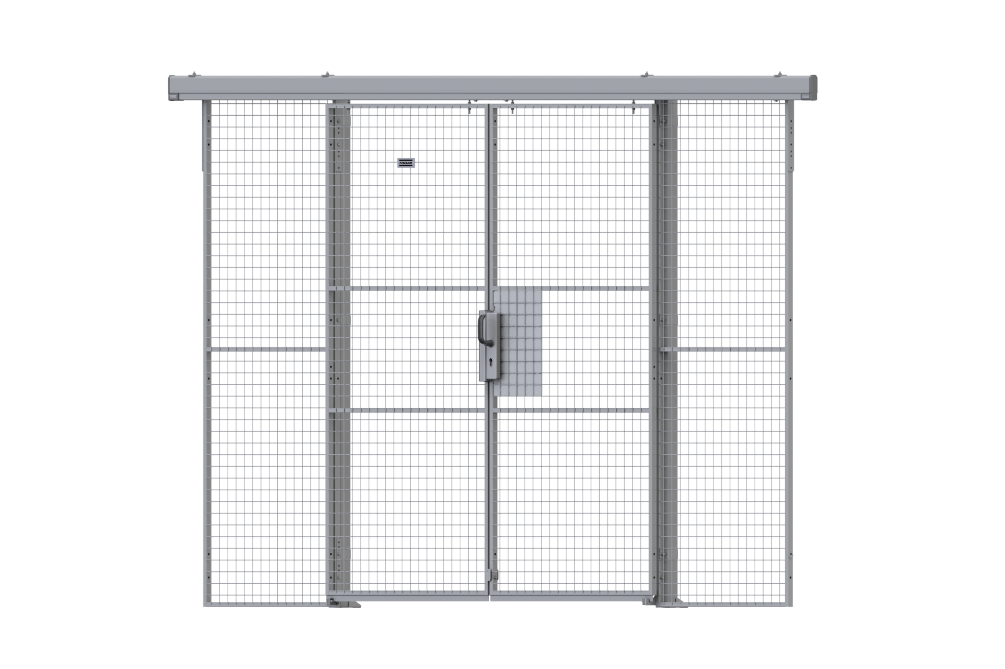 Double Sliding Door in single rail - Troax